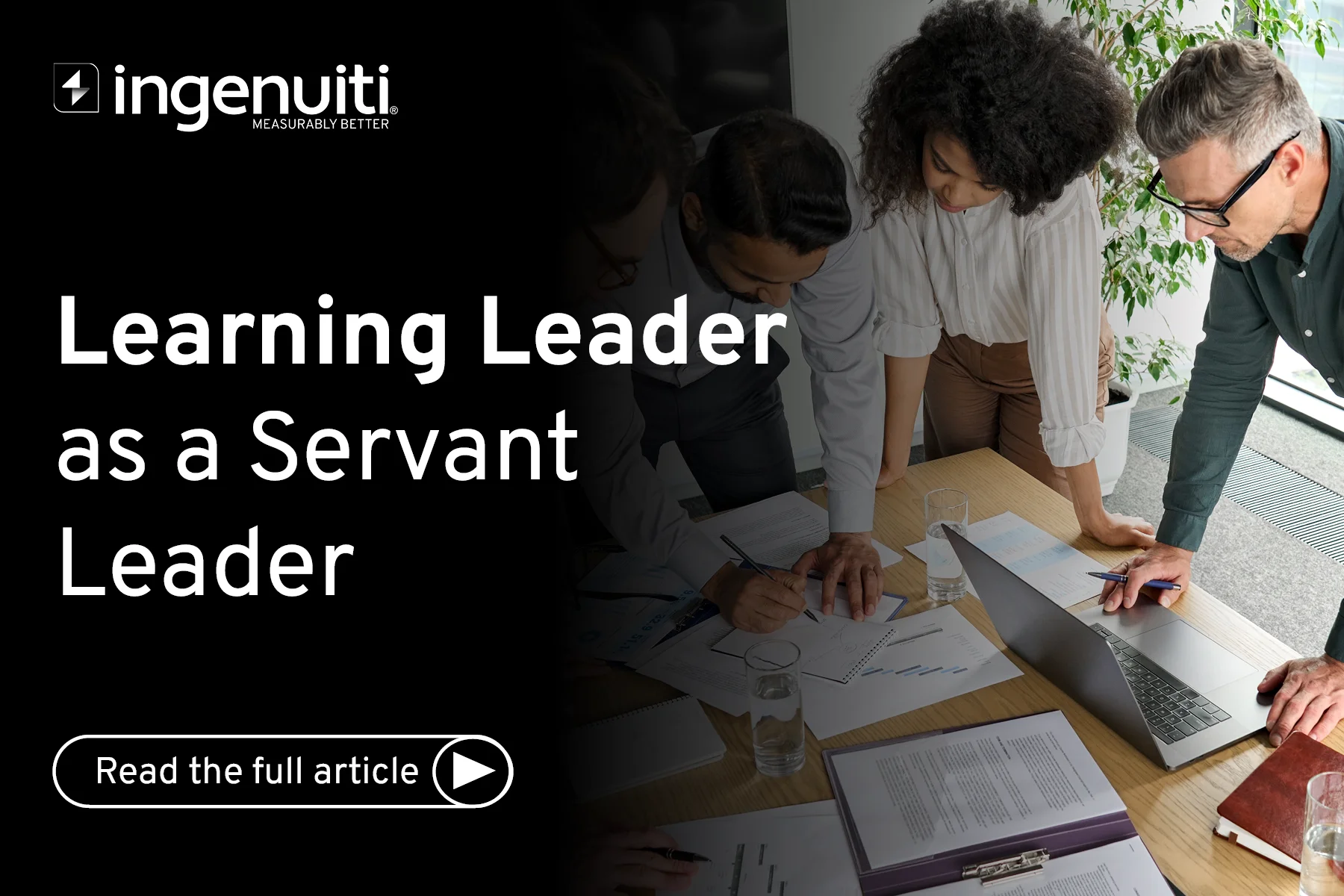 Learning Leader as a Servant Leader - Ingenuiti