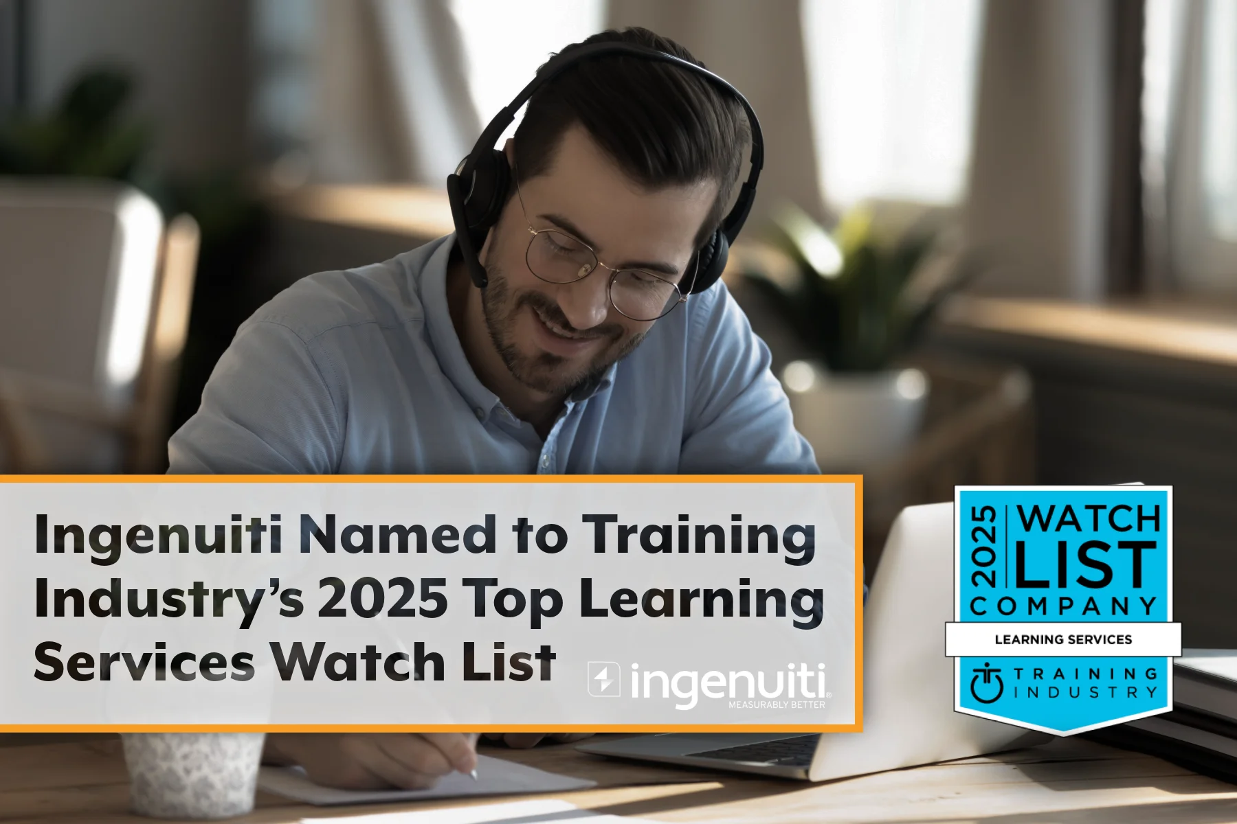 Ingenuiti Named to Training Industry’s 2025 Top Learning Services Watch List - Ingenuiti